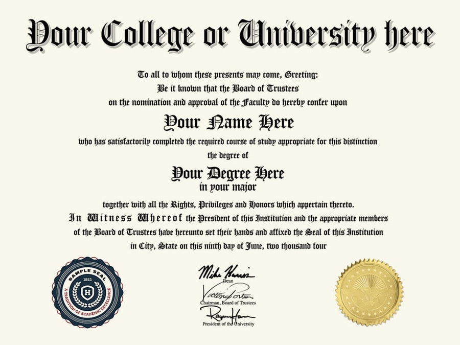 College Diplomas – One Day Diplomas