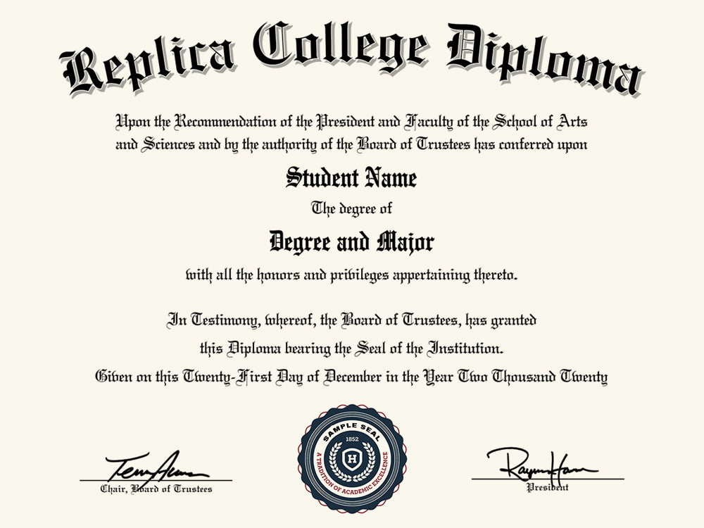 College Diplomas – One Day Diplomas